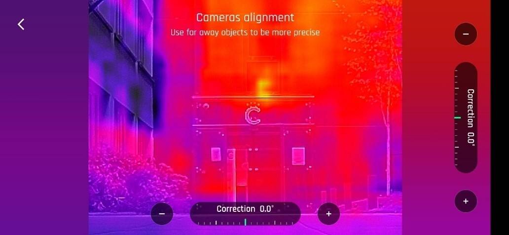 How to restore the alignment of visible and thermal cameras? | ANAFI ...