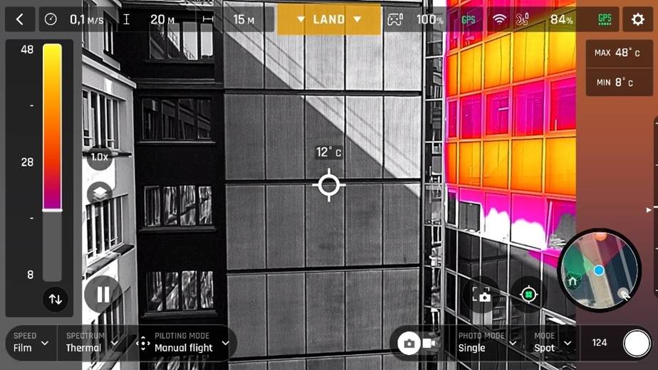How to use the Spot Thermal mode of my ANAFI Thermal? | Parrot FAQ