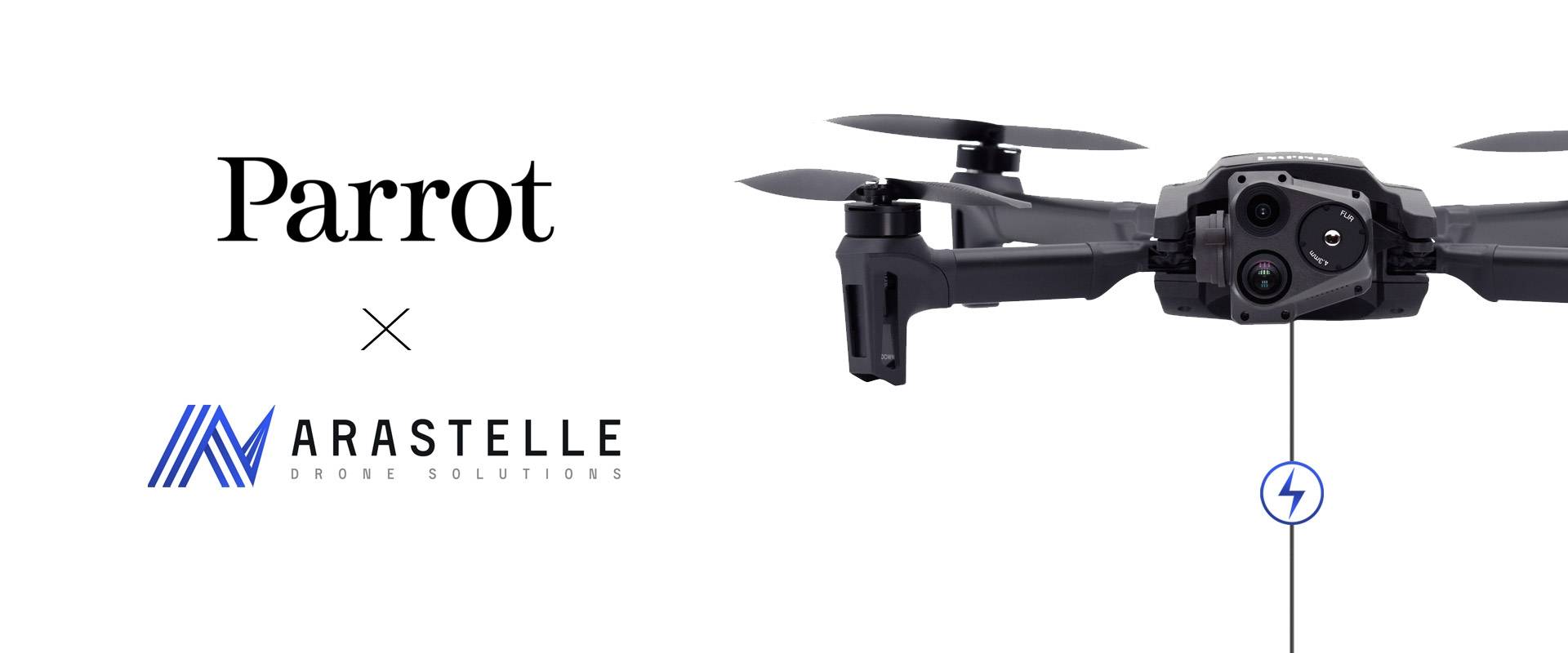 ARASTELLE et PARROT renforcent les capacités du microdrone ANAFI USA ...