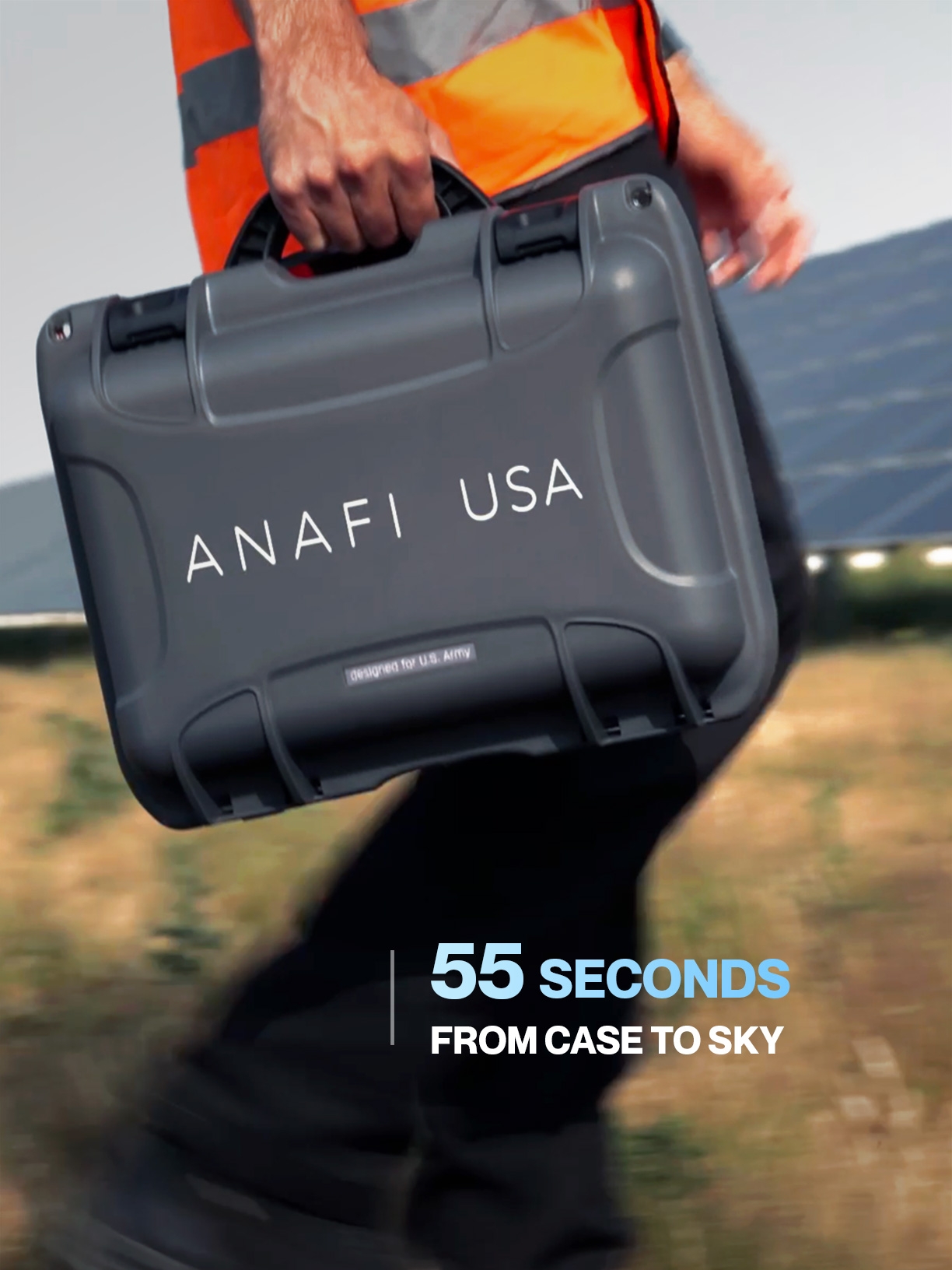 Solar farm inspection made easy with ANAFI USA | Parrot
