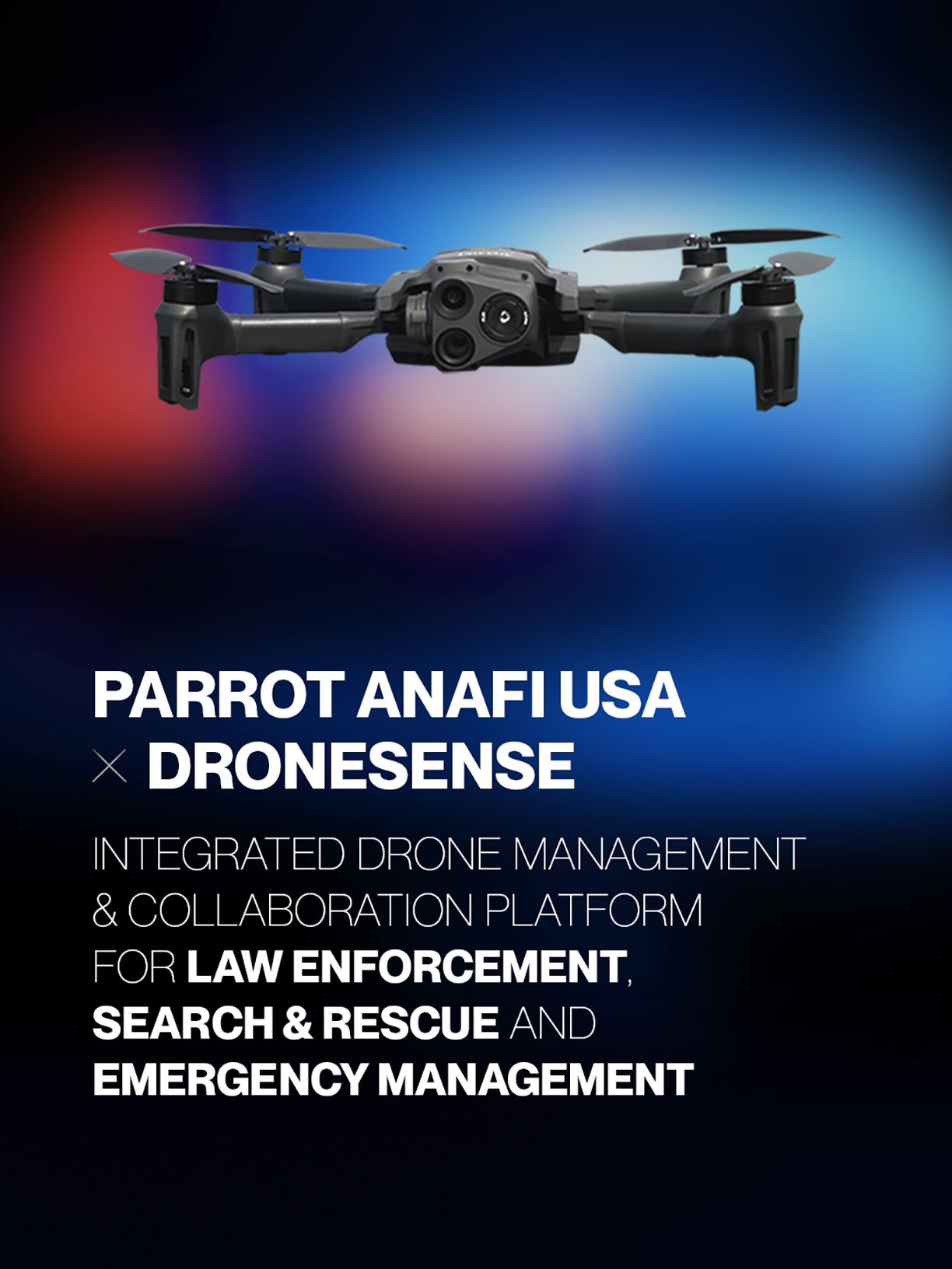 Make better decisions with DroneSense and ANAFI USA | Parrot