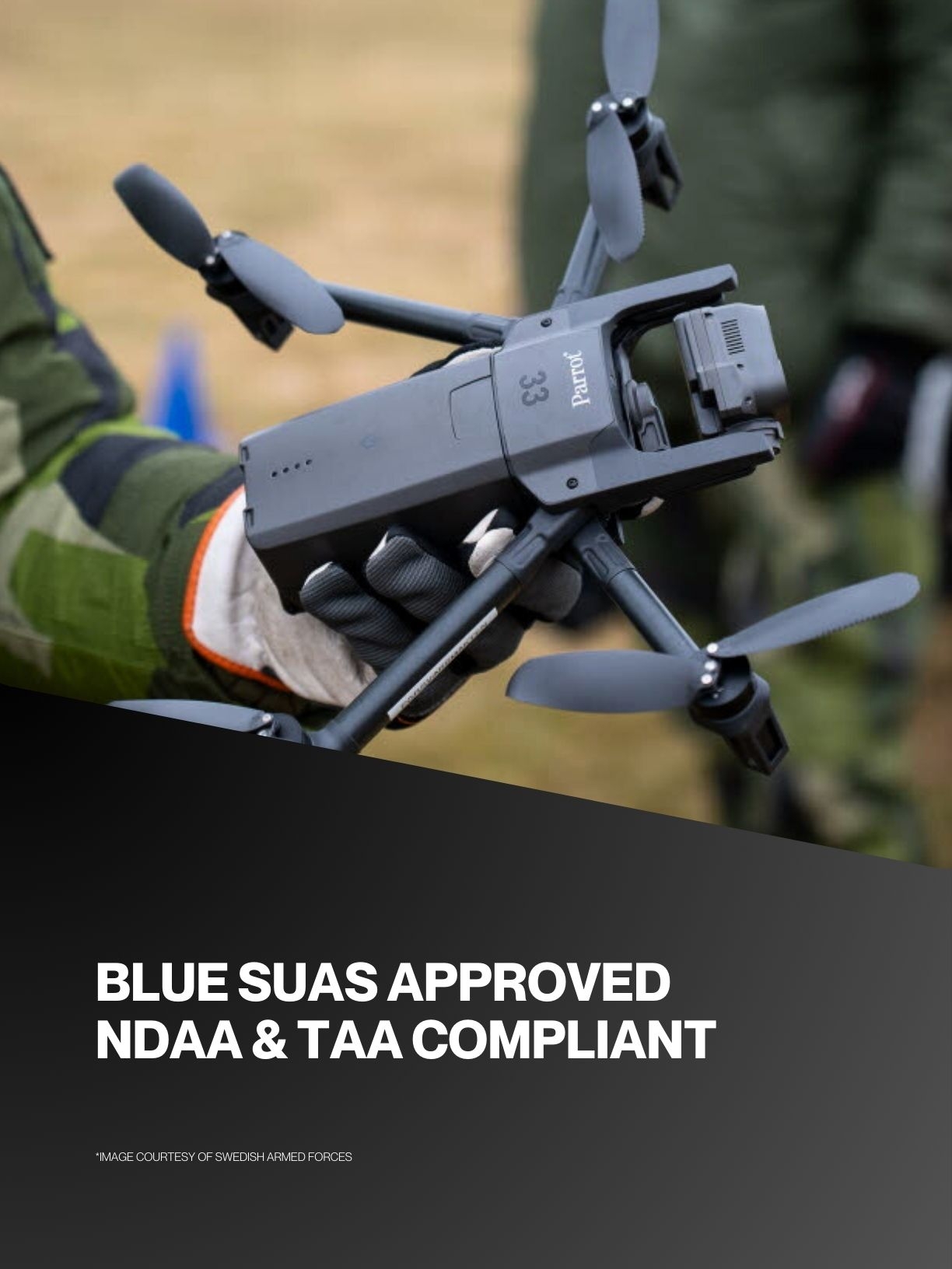 Sweden selects Parrot ANAFI USA for their Home Guard | Parrot