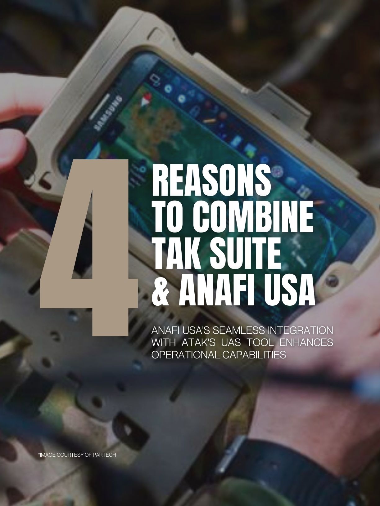 4 reasons to combine TAK suite & ANAFI USA | Parrot