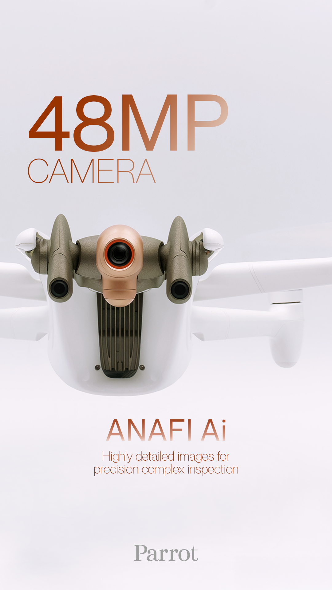 The 48 MP ANAFI Ai camera | Parrot