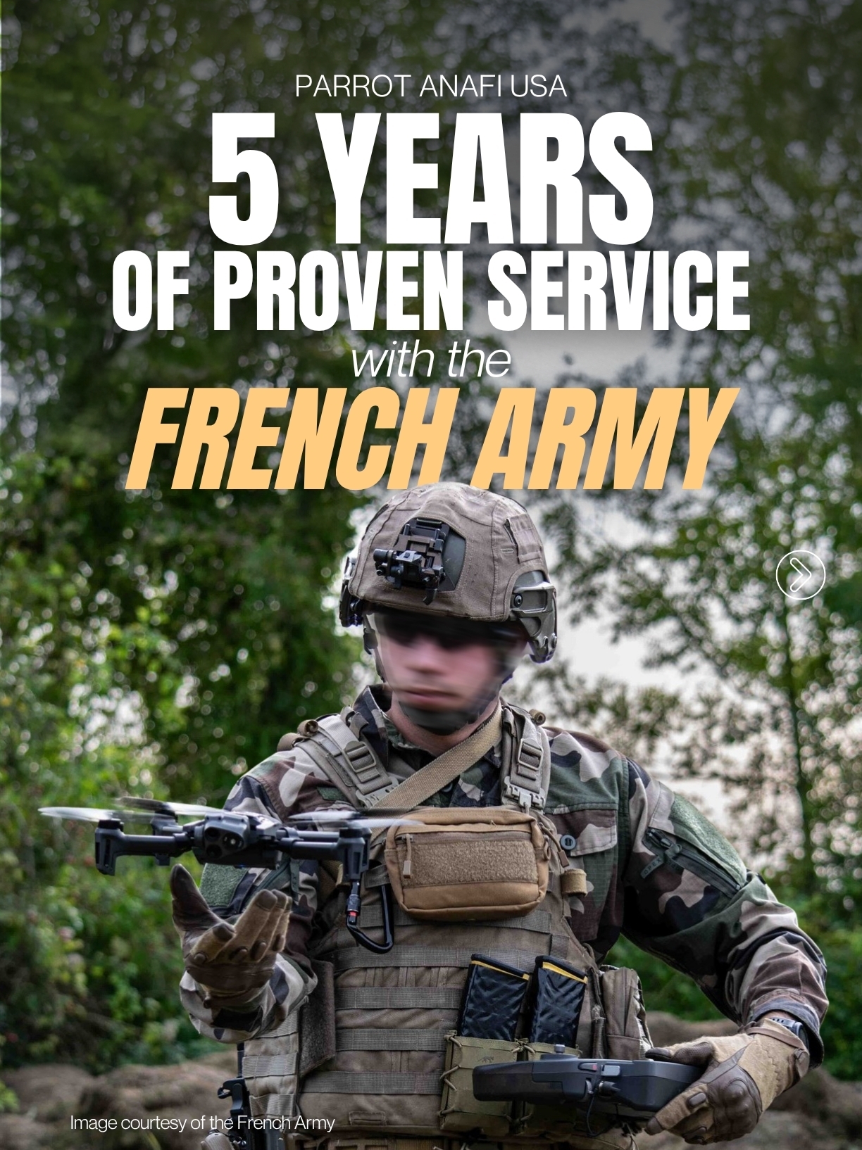 Les drones : un pilier du renforcement militaire français | Parrot